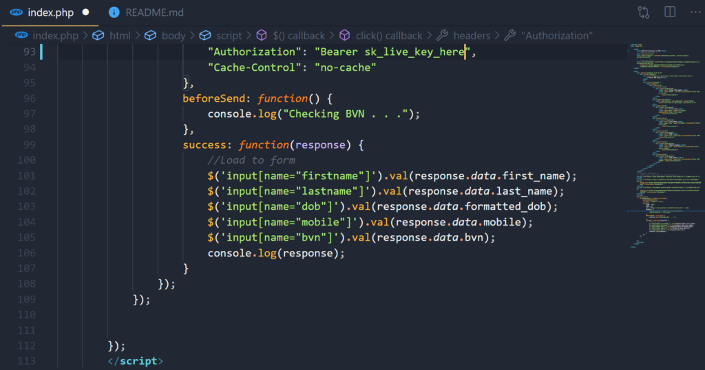 BVN Verification in PHP - BiggiDroid