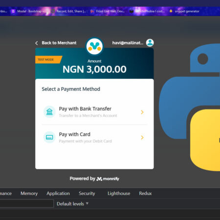 Monnify PayMent Integration in Python Django [Source Code] - BiggiDroid