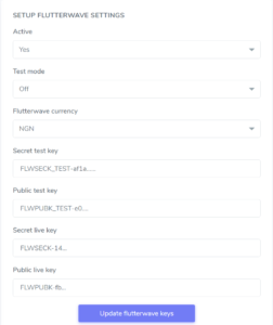 Academy LMS Flutterwave Payment Addon - BiggiDroid