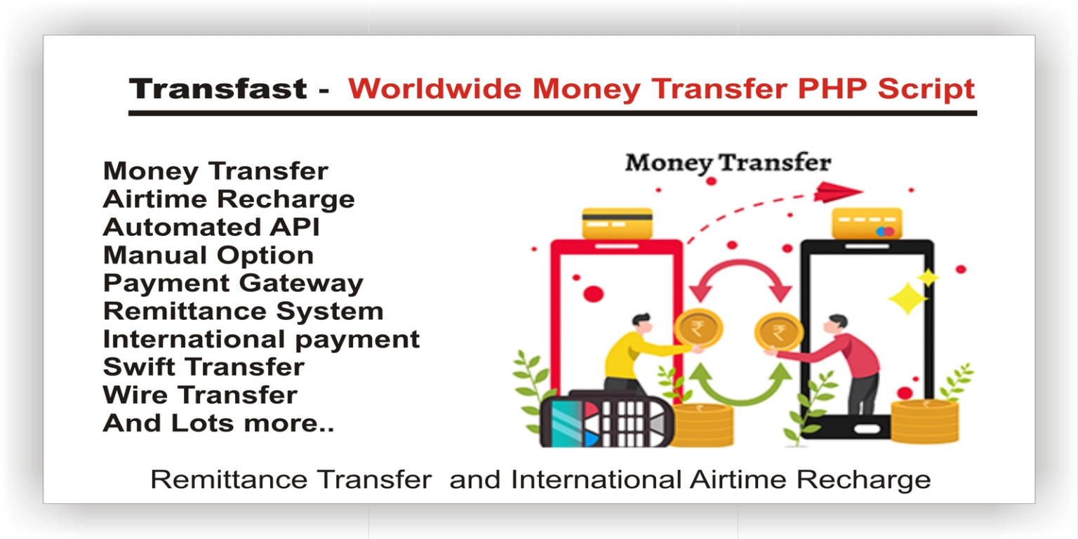 Transfast - Worldwide Money Transfer PHP Script - BiggiDroid